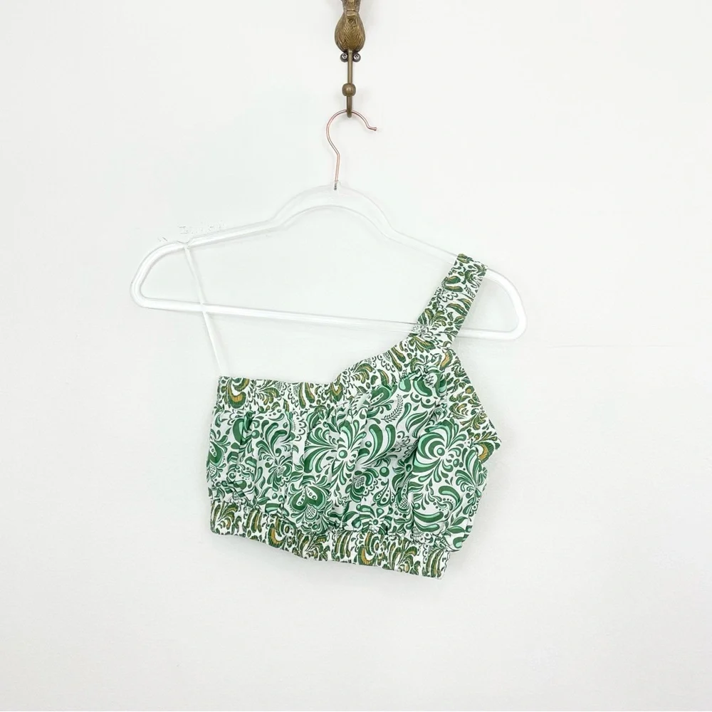 Tuckernuck | Tops | Tuckernuck Hyacinth House Gina One Shoulder Crop ...